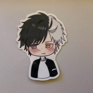 Die-cut Windbreaker Stickers - Sakura and Suo - Etsy