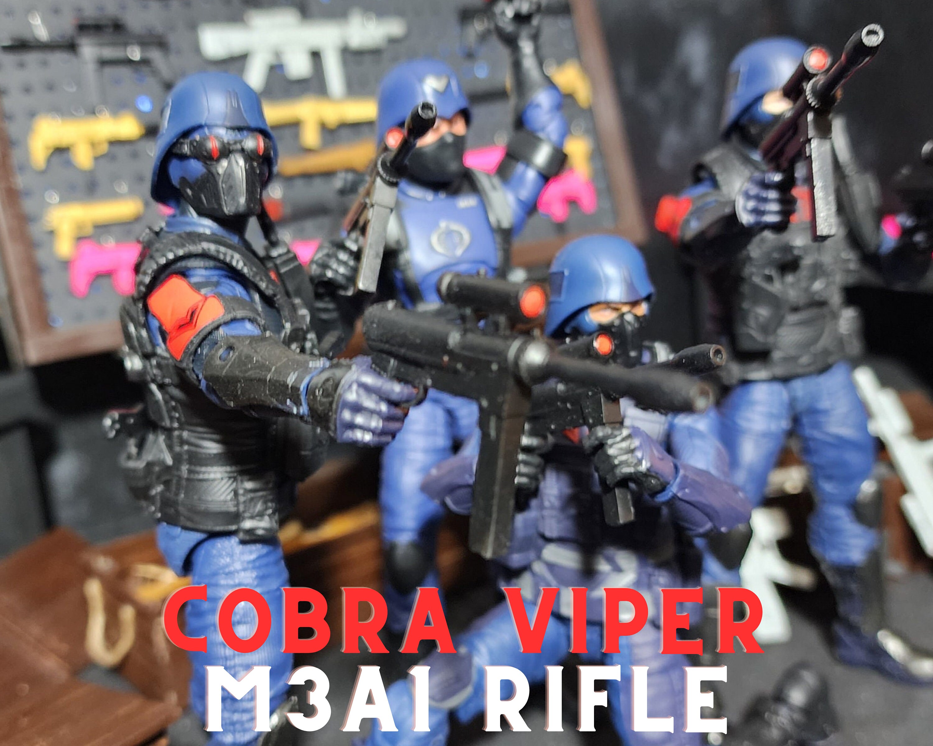 M3A1 Laser Rifle GI Joe Classified Cobra Sunbow 80's - Etsy