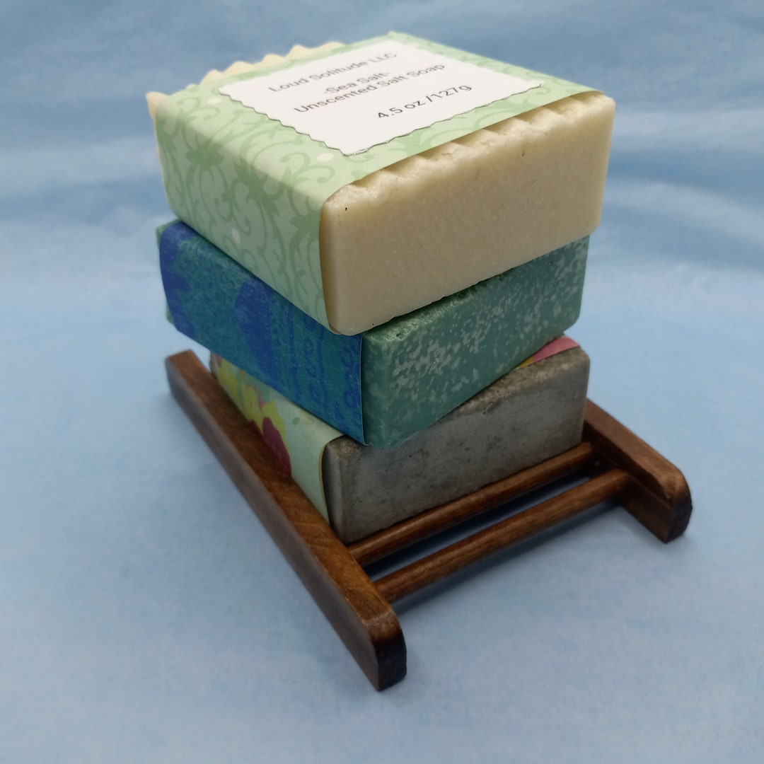 Sea Salt Soap, Artisan Soap, Palm Free, Gentle Soap, Shea Butter, Cold ...