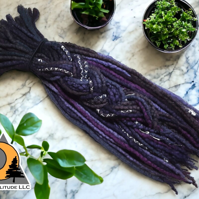 Wool Dreadlock Extensions - Etsy