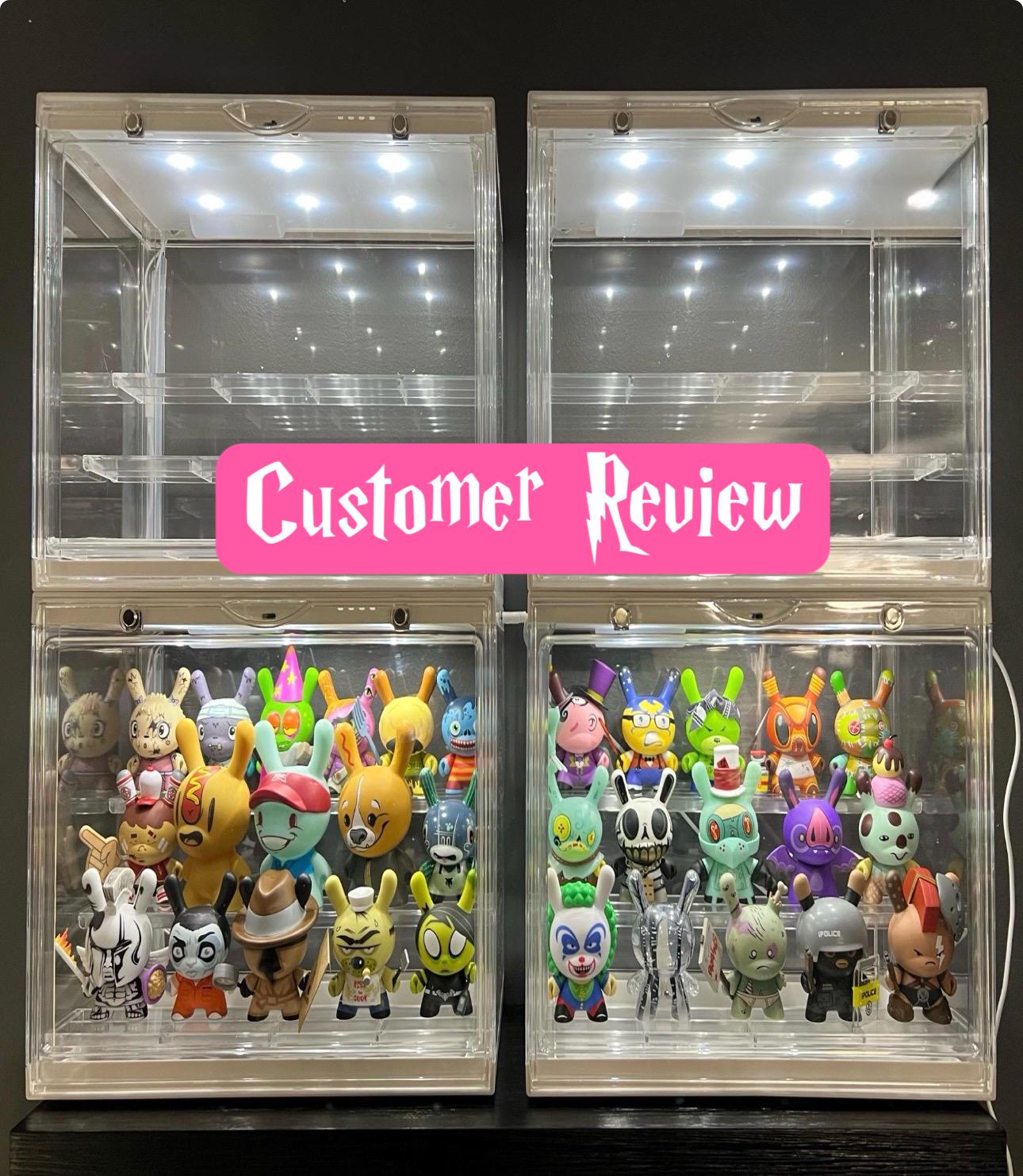DIY Case KIT Assemble Acrylic Display Organizer 3 Tier Shelf Voice ...