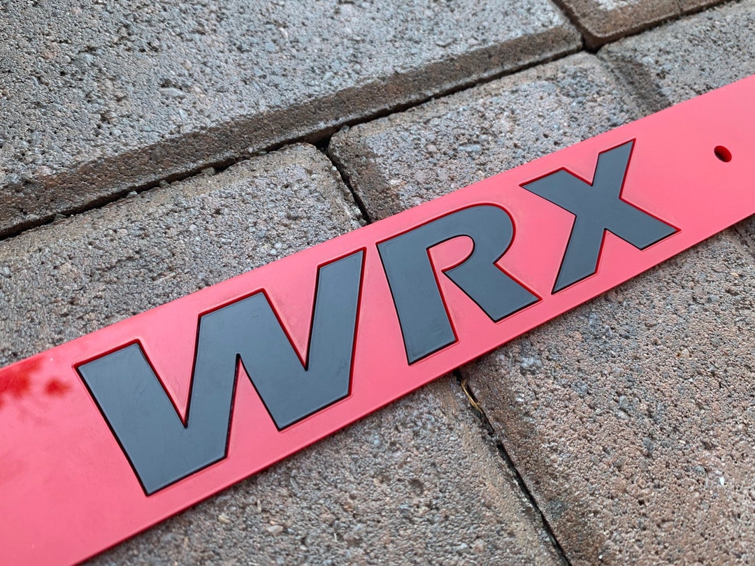 NEW Accessory for Subaru WRX Sti License Plate Delete Subaru STI ...
