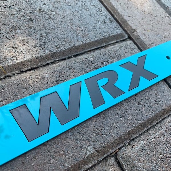 Wrx License Plate - Etsy