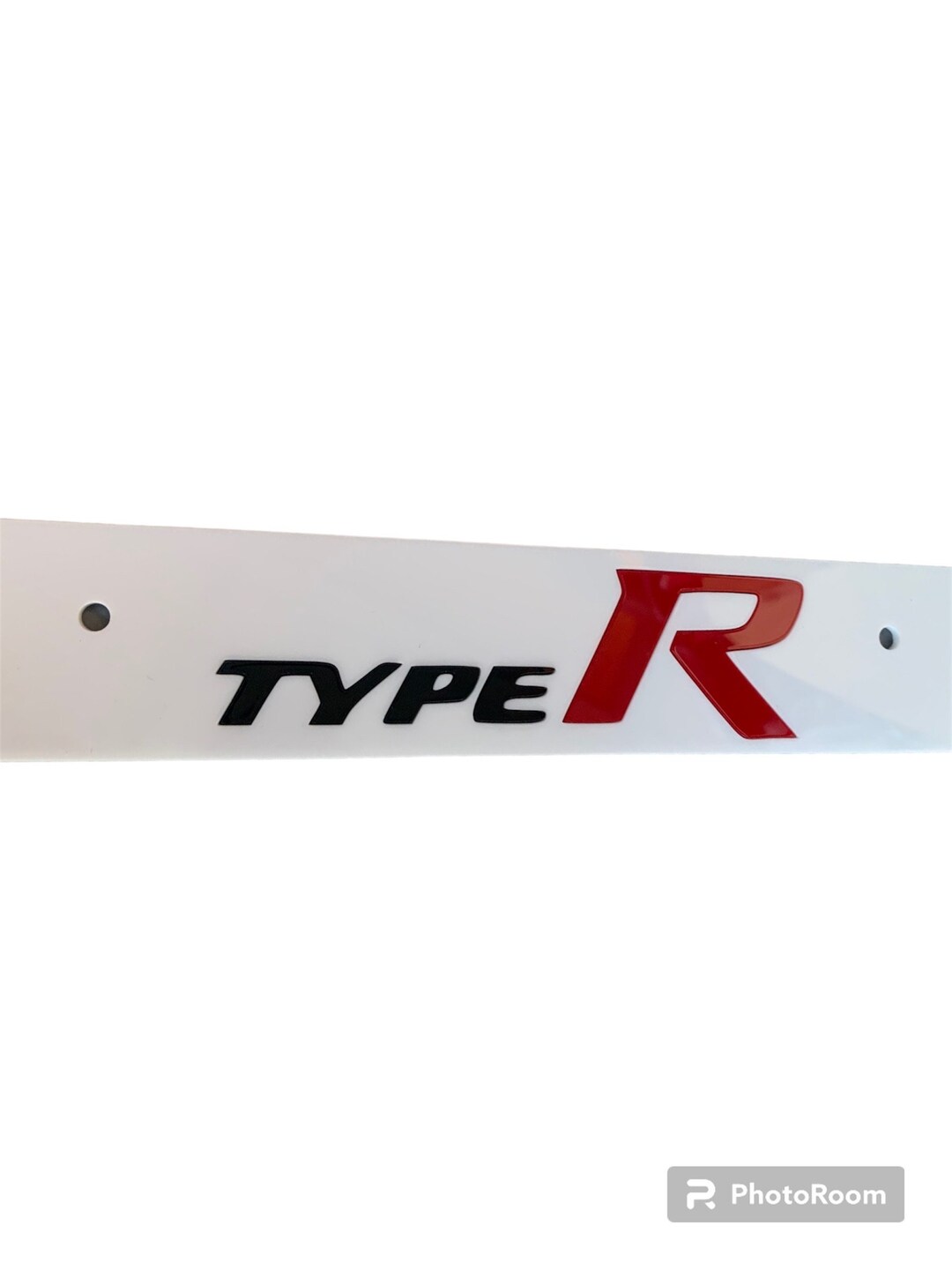 For Honda Civic Type-r Logo License Plate Delete 12 X 2 Fits All Models ...