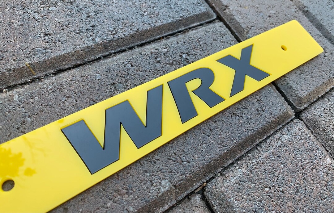 NEW Accessory for Subaru WRX Sti License Plate Delete Subaru STI ...