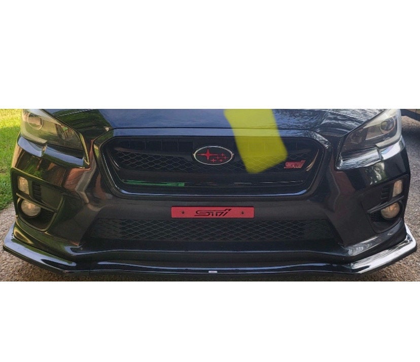 Subaru WRX License Plate Delete12 Laser Engraved STI Cut - Etsy