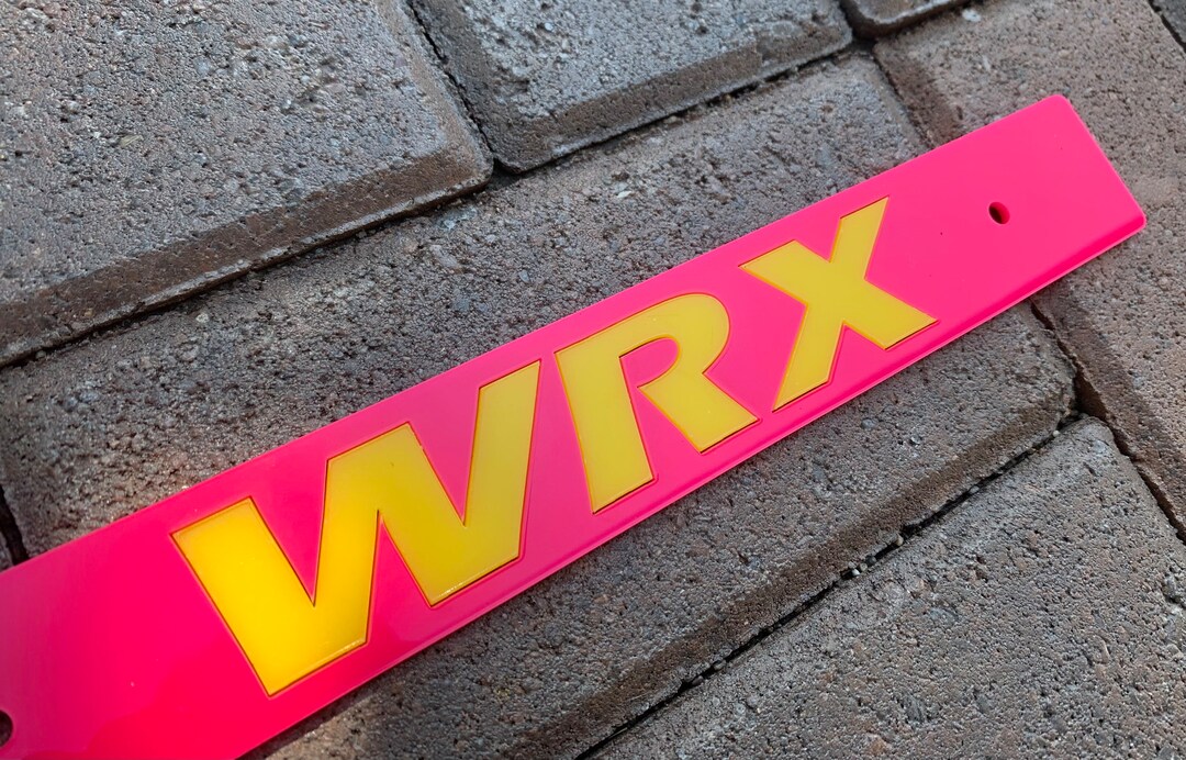 NEW Accessory for Subaru WRX Sti License Plate Delete Subaru STI ...