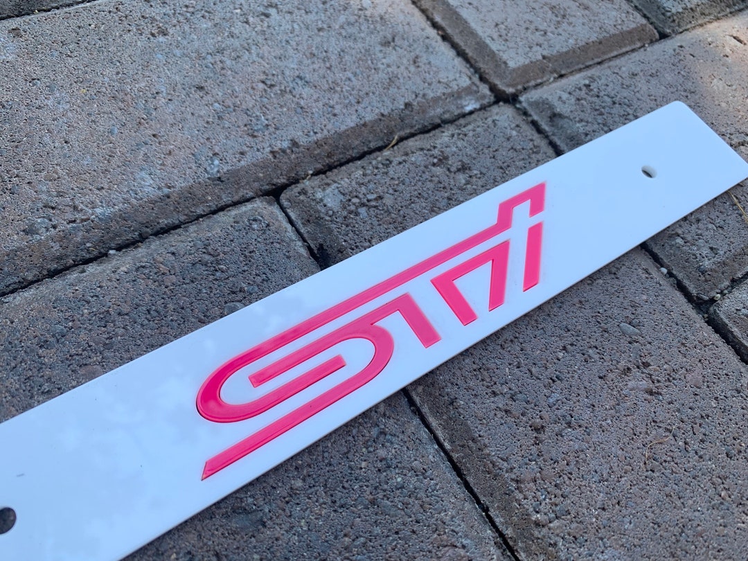 NEW Accessory for Subaru WRX Sti License Plate Delete Subaru STI ...