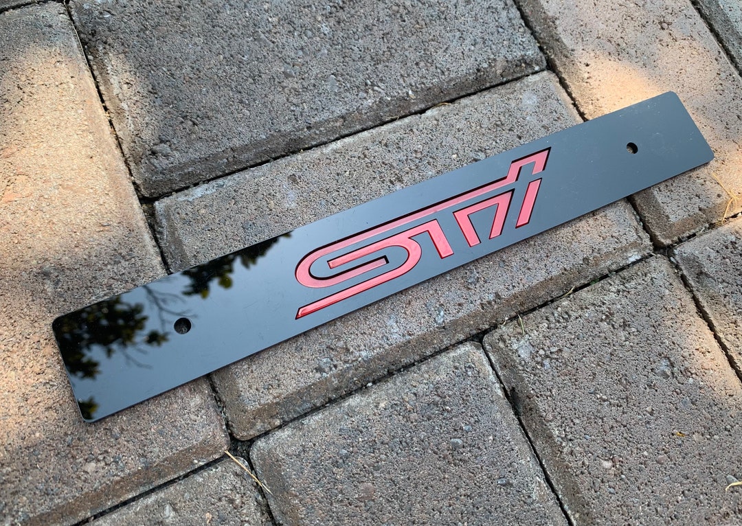 NEW Accessory for Subaru WRX Sti License Plate Delete Subaru STI ...