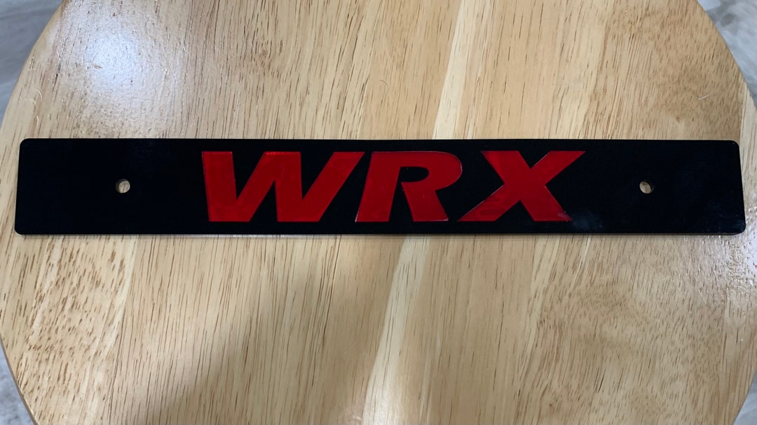 NEW Accessory for Subaru WRX Sti License Plate Delete Subaru STI ...