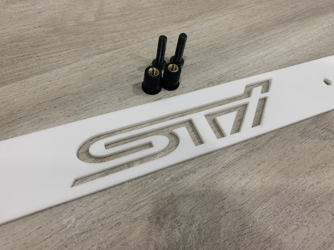 NEW Accessory for Subaru WRX Sti License Plate Delete Subaru STI ...