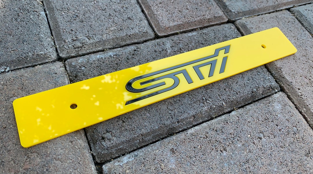 NEW Accessory for Subaru WRX Sti License Plate Delete Subaru STI ...