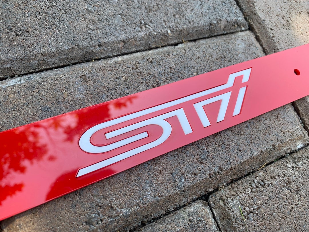 NEW Accessory for Subaru WRX Sti License Plate Delete Subaru STI ...