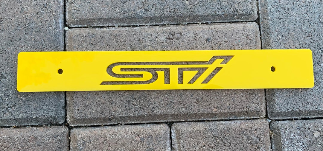 NEW Accessory for Subaru WRX Sti License Plate Delete Subaru STI ...
