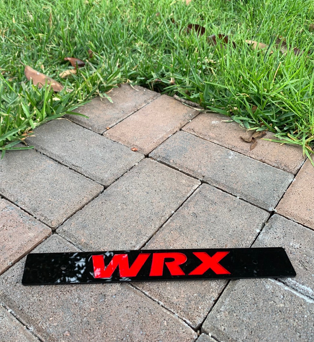 NEW Accessory for Subaru WRX Sti 2022+ License Plate Delete Subaru STI ...