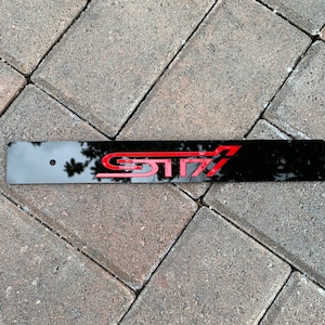 NEW Accessory for Subaru WRX Sti License Plate Delete Subaru STI ...