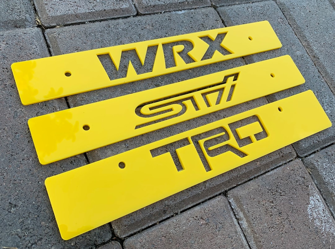NEW Accessory for Subaru WRX Sti License Plate Delete Subaru STI ...