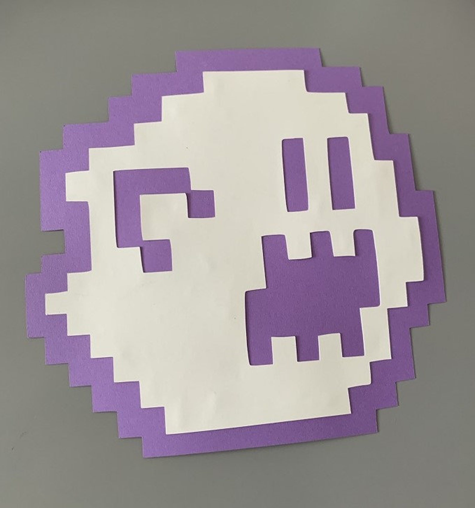 Retro Style Pixelated Ghost SVG File Halloween Decoration - Etsy