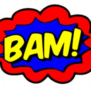 Superhero Comic Word Bubble Sound Effects for Birthday Party Pop Art ...