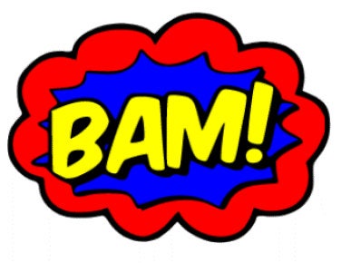 Superhero Comic Word Bubble Sound Effects for Birthday Party Pop Art ...