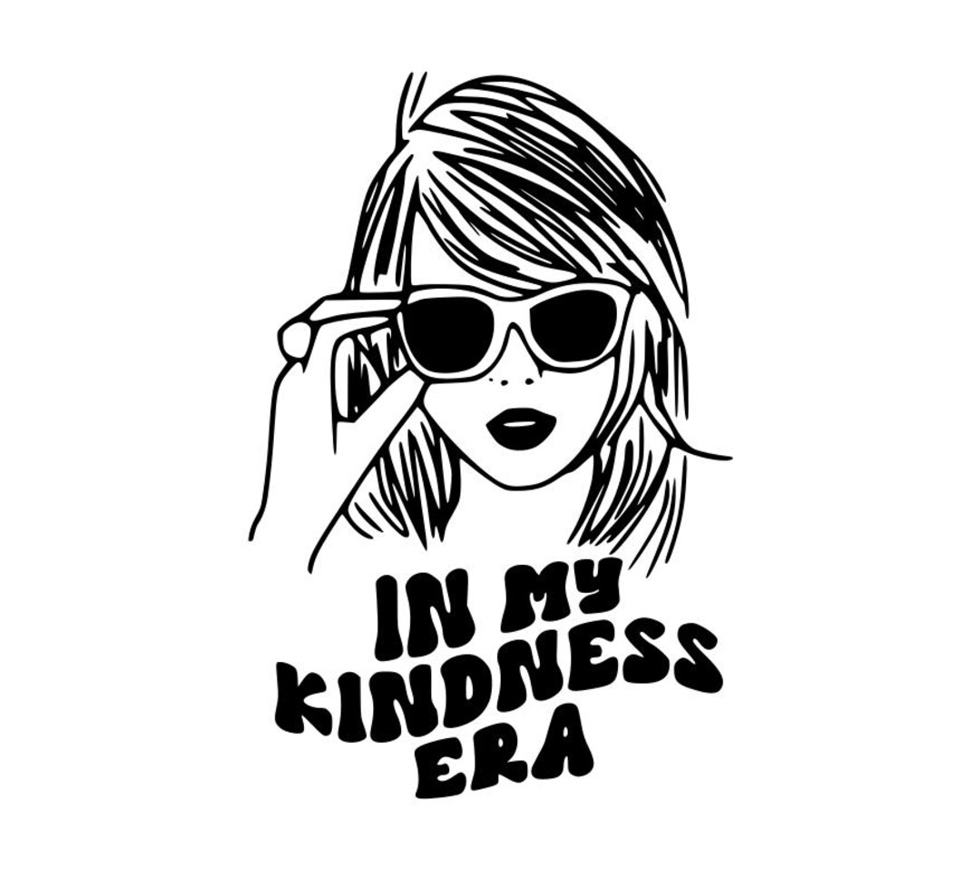 Taylor in My Kindness Era Pink Shirt Day Be Kind Design Swift SVG PNG ...