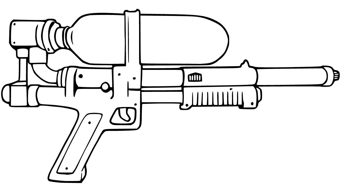 Water Gun Super Soaker 50 Classic 90's Nostalgic Toy SVG Vinyl Cutout ...