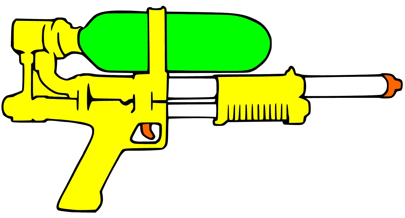 Water Gun Super Soaker 50 Classic 90's Nostalgic Toy SVG Vinyl Cutout ...