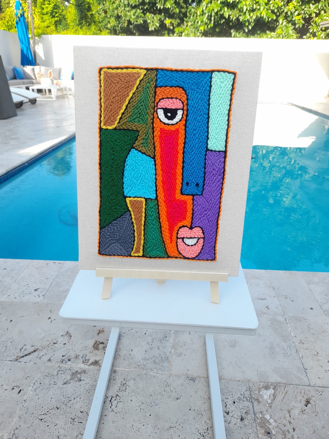 Hand Embroidered Art I Listen to Offers - Etsy