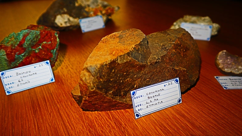 Download Labels for Minerals, Crystals, Rocks, Fossils - 2.3 X 1.2 ...