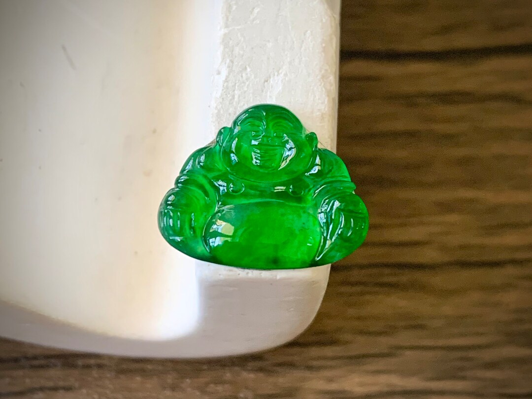 Natural Burmese Emerald A Cargo Yang Green Buddha Can Be Customized ...