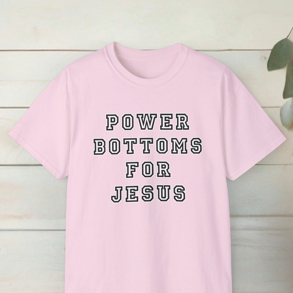 Power Bottom T Shirt - Etsy