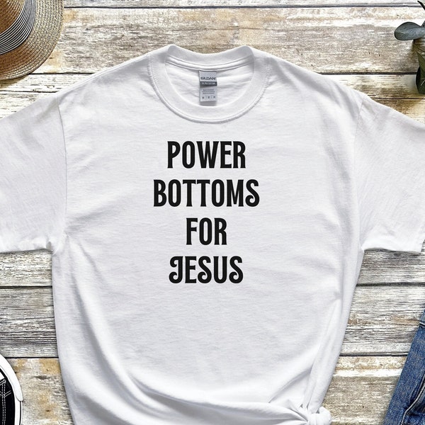 Power Bottom T Shirt - Etsy