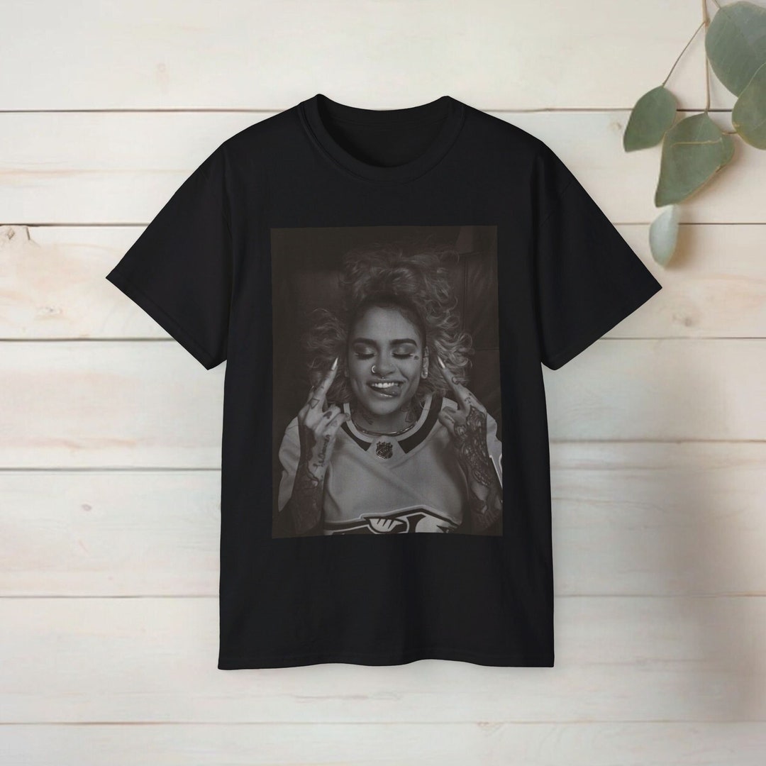Kehlani Middle Finger Graphic Tee - Unisex Cotton T-shirt - Etsy