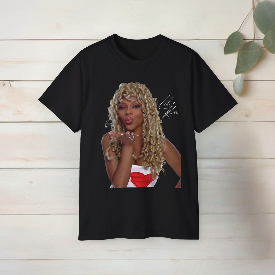 Lil Kim Kiss Signature Shirt, Lil Kim Tour Tshirt, Retro Lil Kim Shirt ...