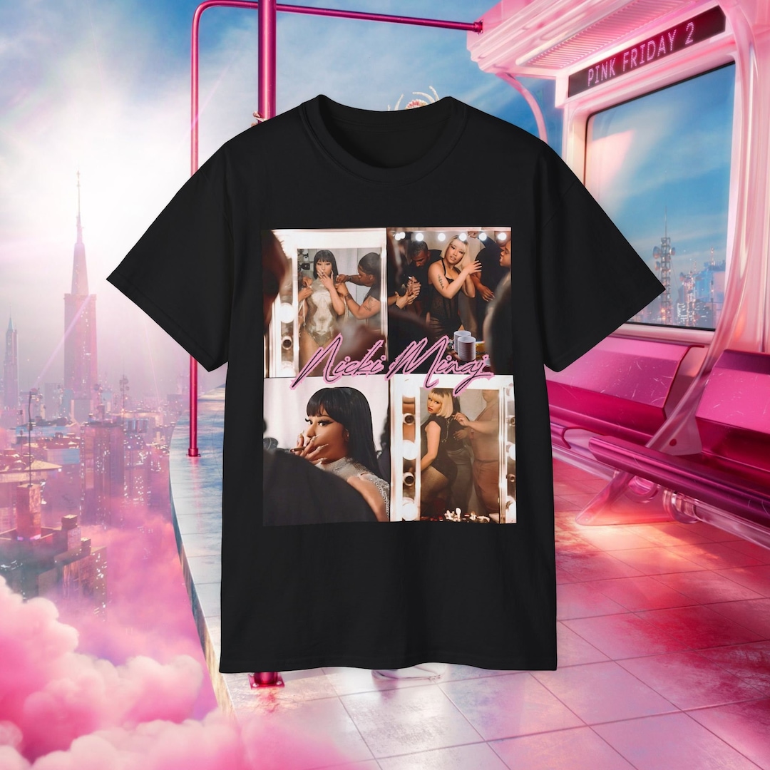 Nicki Minaj Behind the Scenes Shirt, Nicki Minaj Shirt, Pink Friday 2 ...