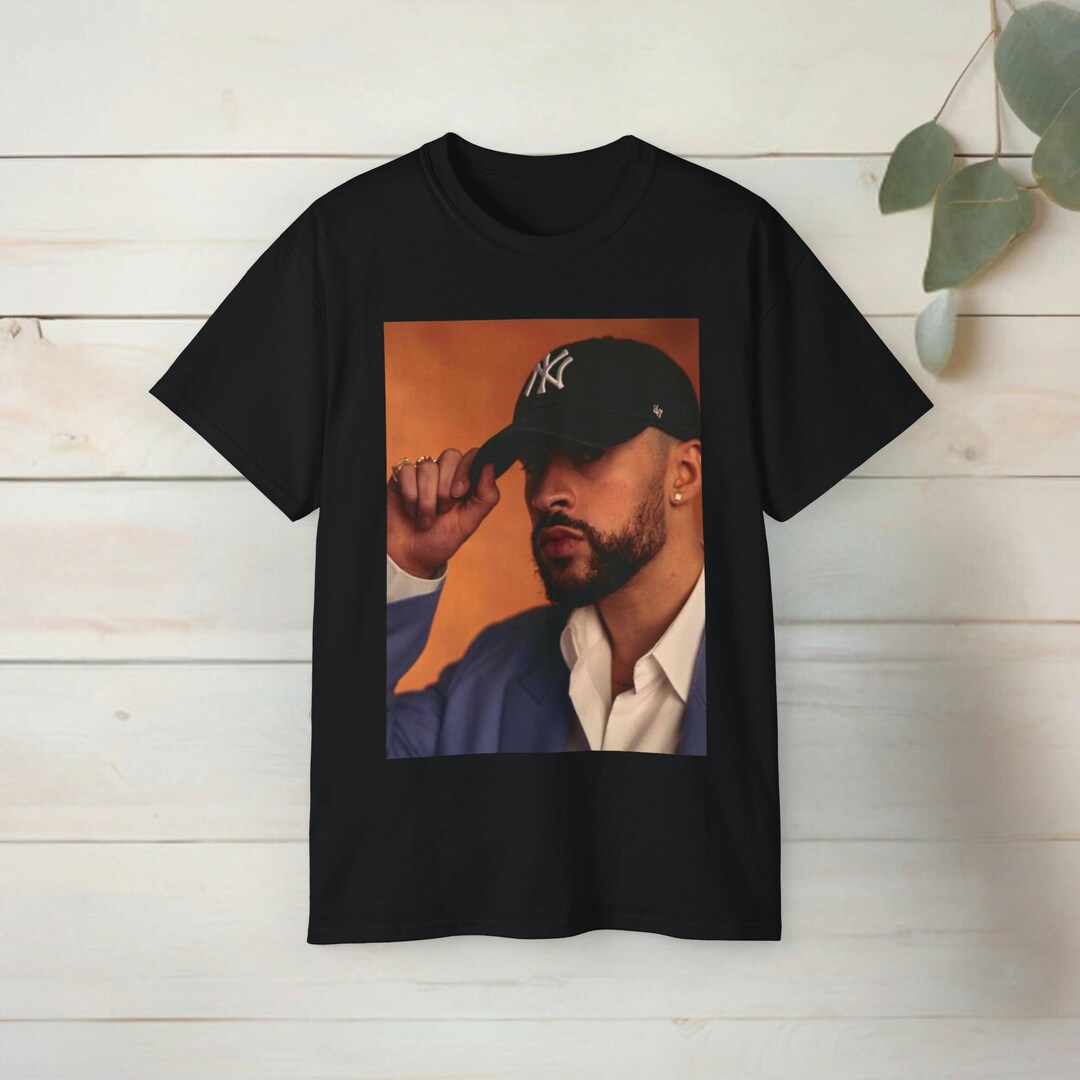 Bad Bunny NY Hat Shirt, Bad Bunny Tour Tshirt, Bad Bunny Merch, Bad ...