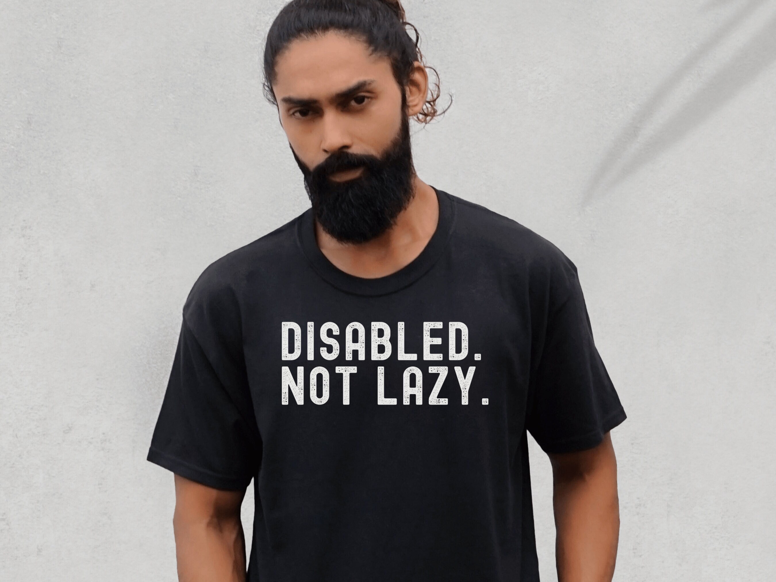 Disabled Not Lazy Tshirt Hidden Disabilities Shirtchronic - Etsy