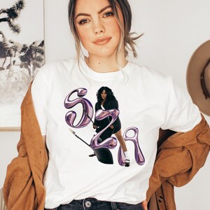 Sza Shirt, SZA SOS Tour 2023 Tshirt, Retro SZA Shirt, Sza Merch, Sza ...