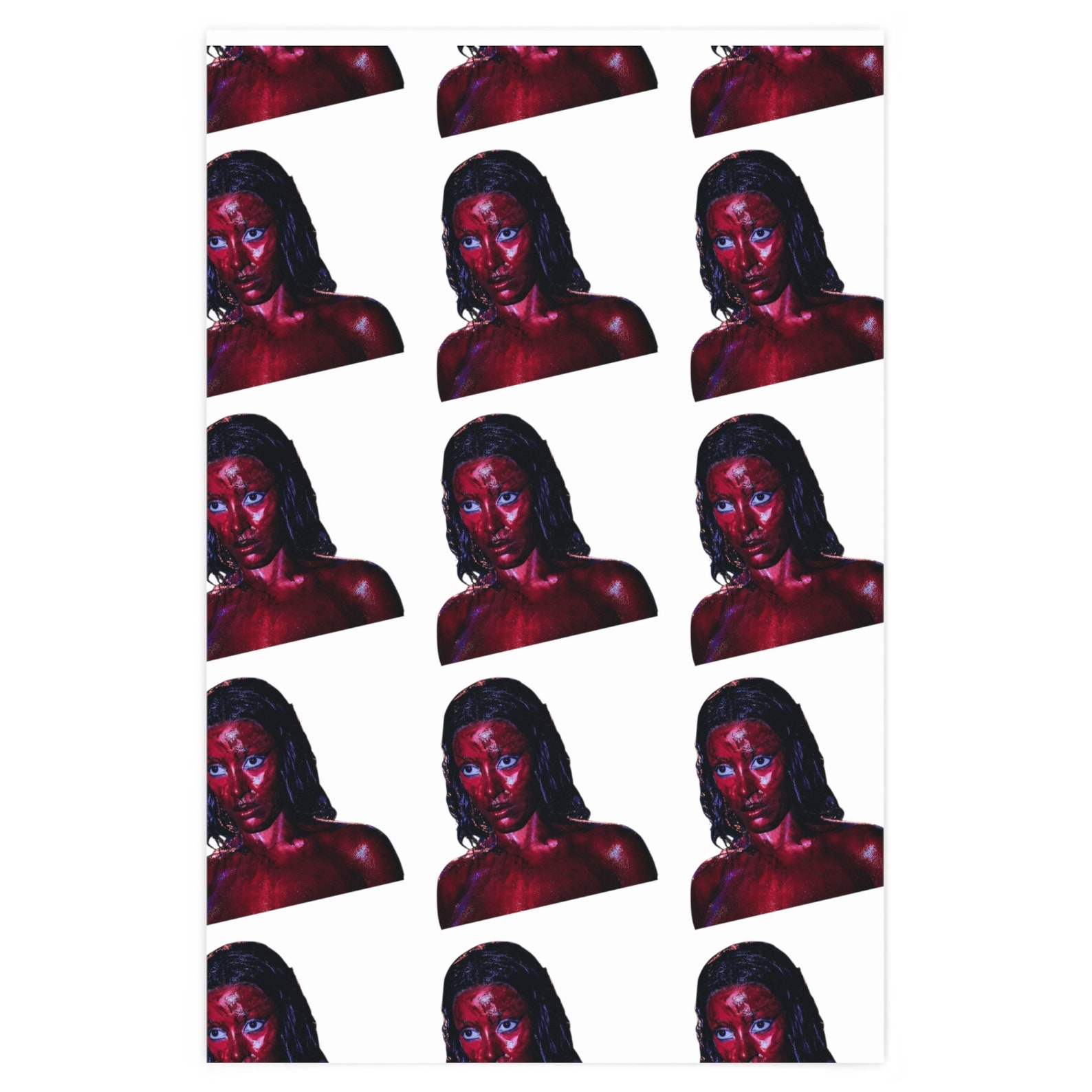 Doja Cat Wrapping Paper Doja Cat Demon Doja Cat Scarlet - Etsy