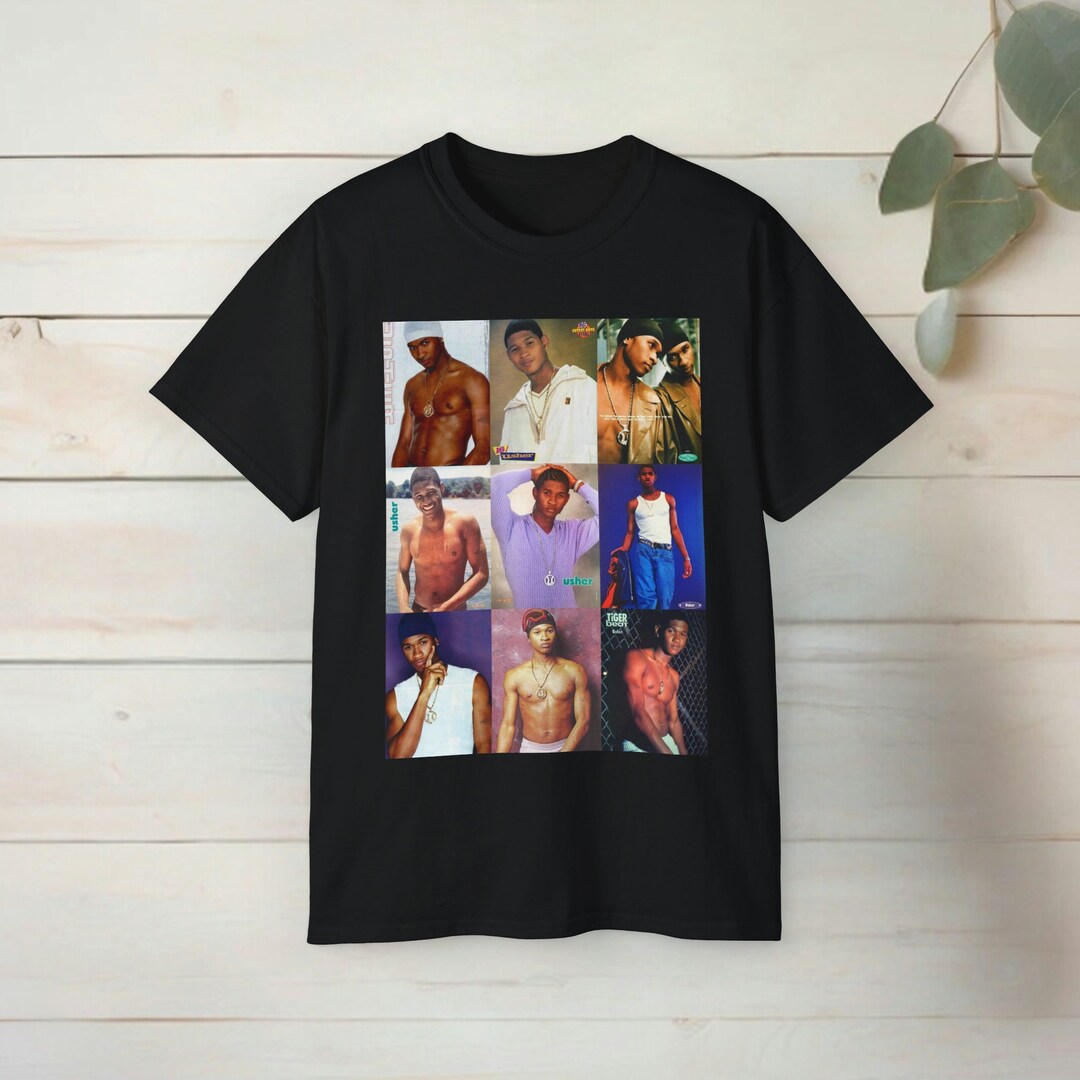 Usher Collage Shirt, Usher Album Tshirt, Retro Usher Shirt, Usher Merch ...