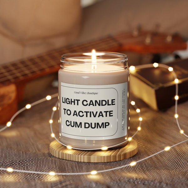 Cum Scented Candle - Etsy