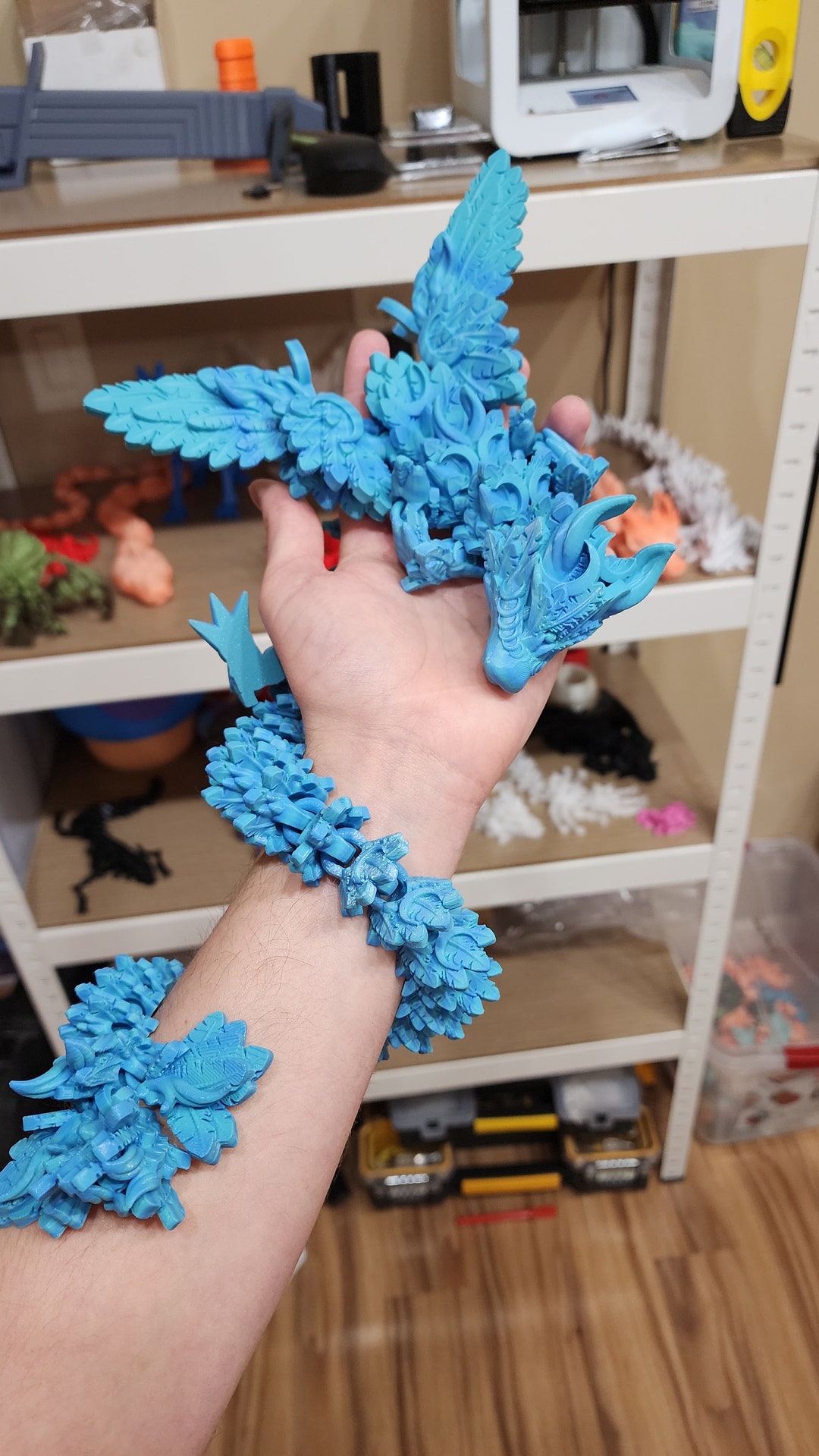 Cinderwing Lunar Dragon 3D Print - Etsy