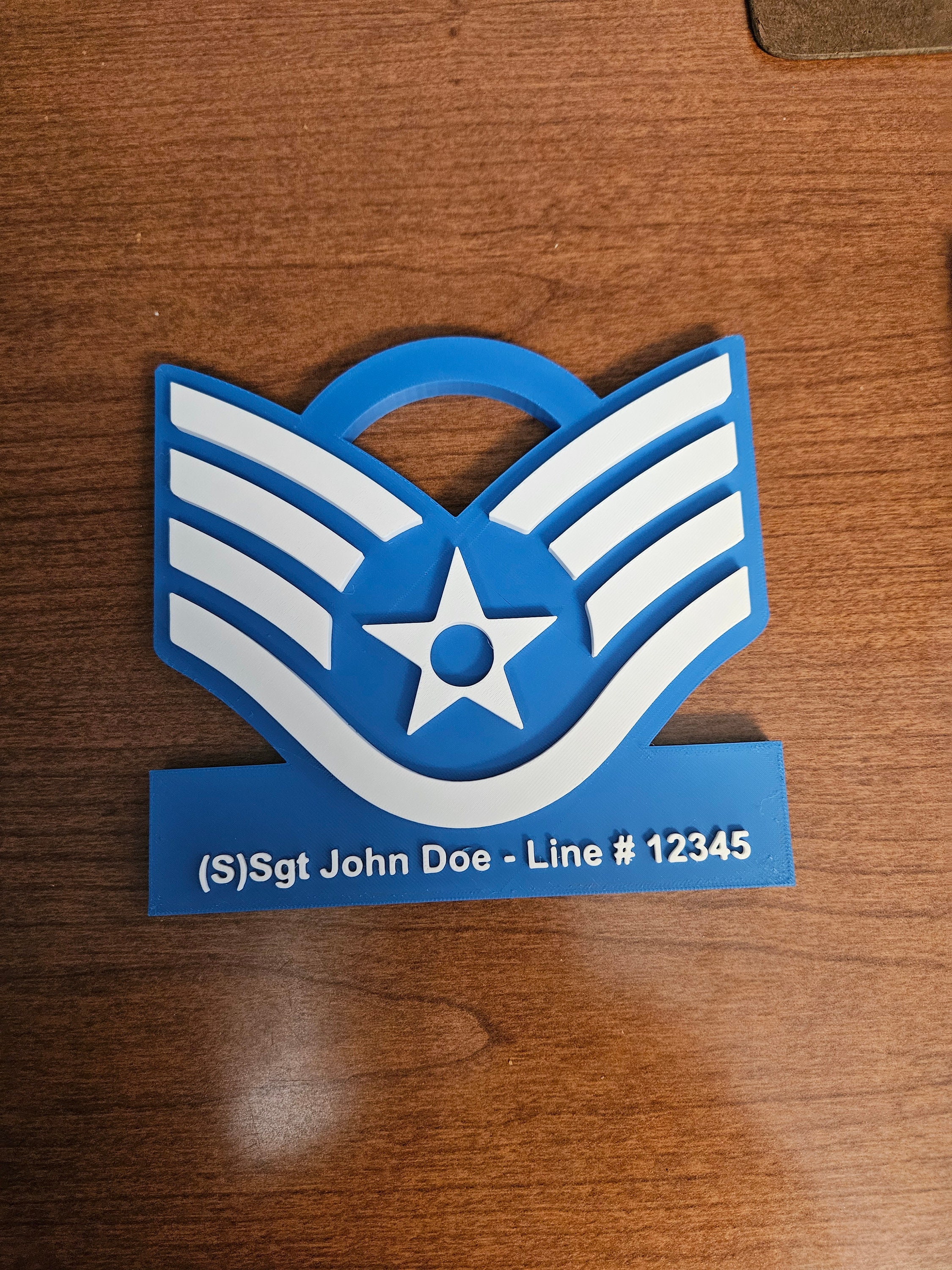 US Air Force, Rank Gift Plaques. - Etsy