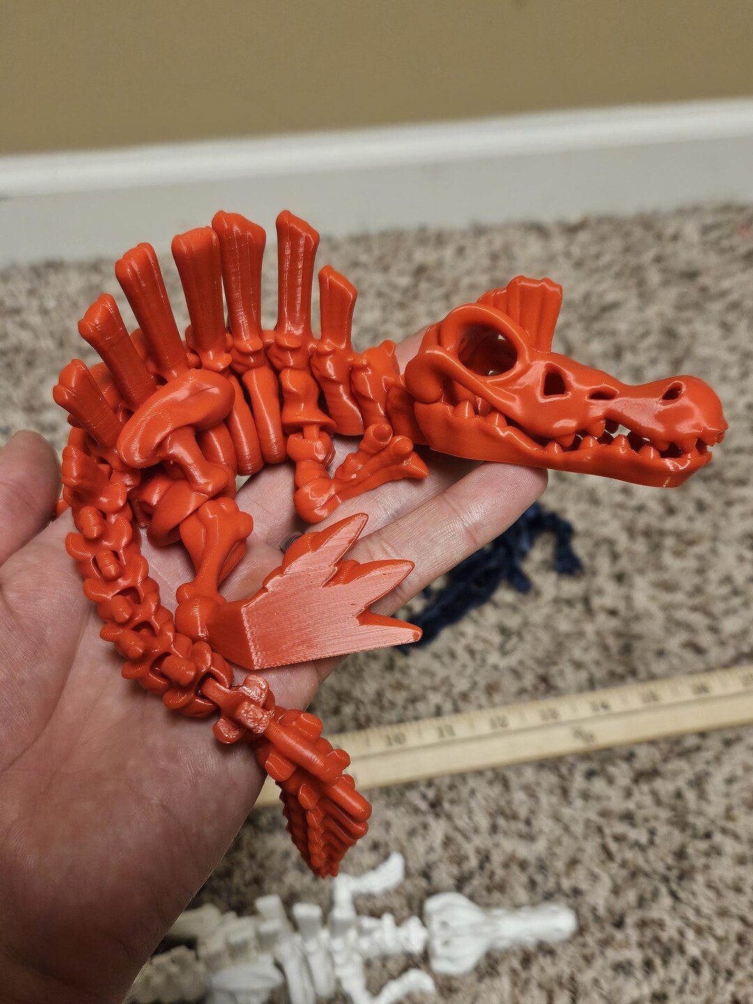 Flexy Skeleton Dino Toys - Etsy