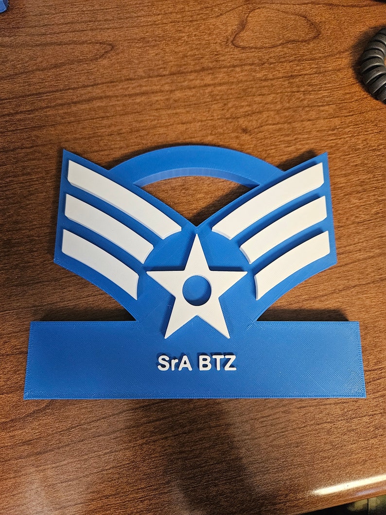US Air Force, Rank Gift Plaques. - Etsy