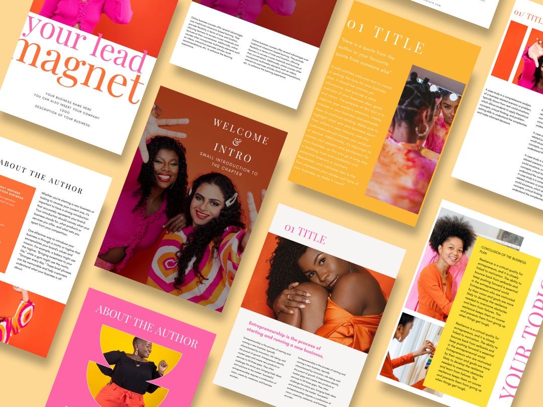 Lead Magnet Template | Freebie Template | Ebook | CANVA | Coaching ...