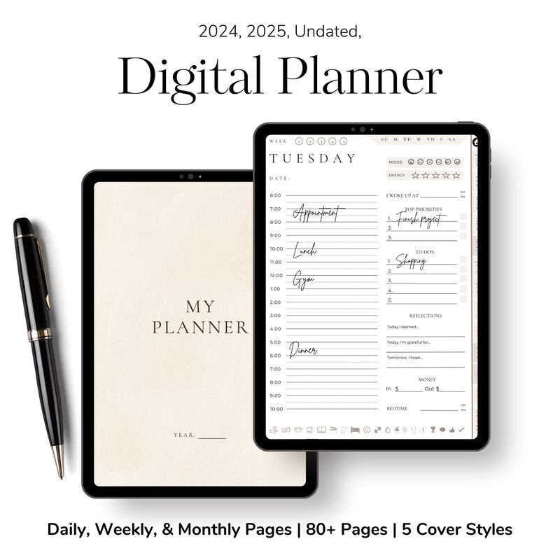 Goodnotes Planner - Etsy
