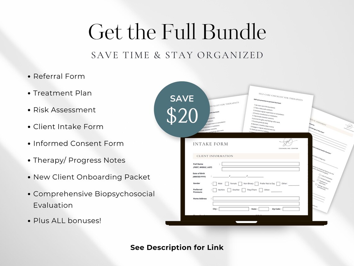 Therapy Informed Consent, Social Work Template, Counseling Form ...