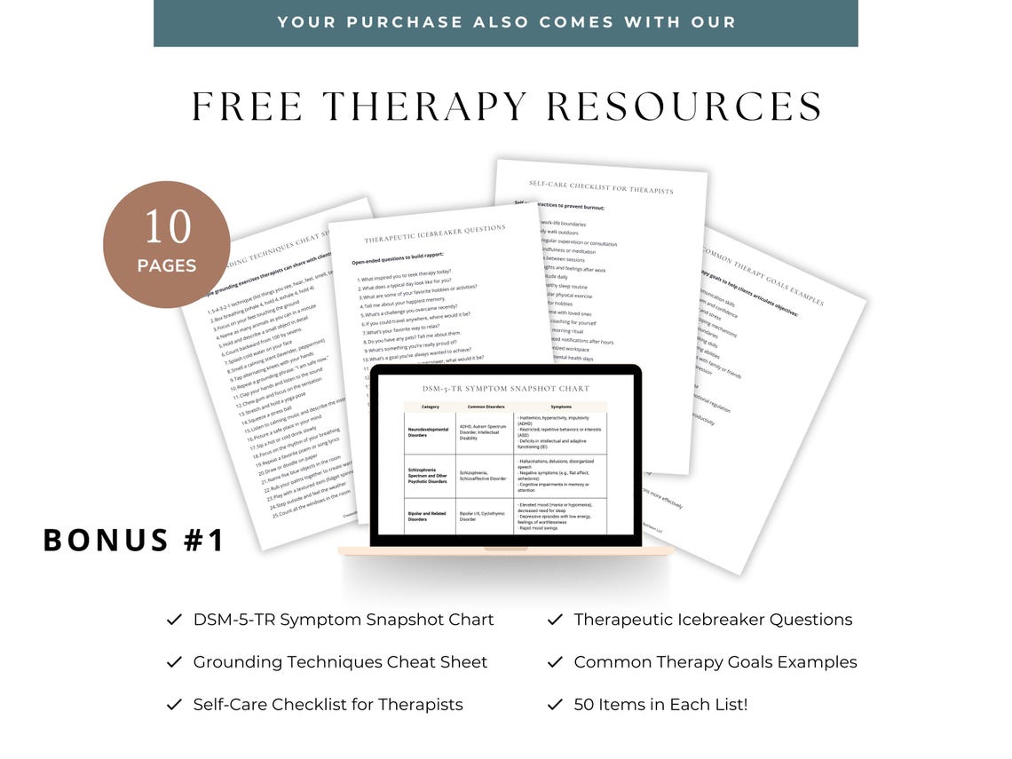 Therapy Referral Form, Therapist Template, Social Work Treatment Form ...