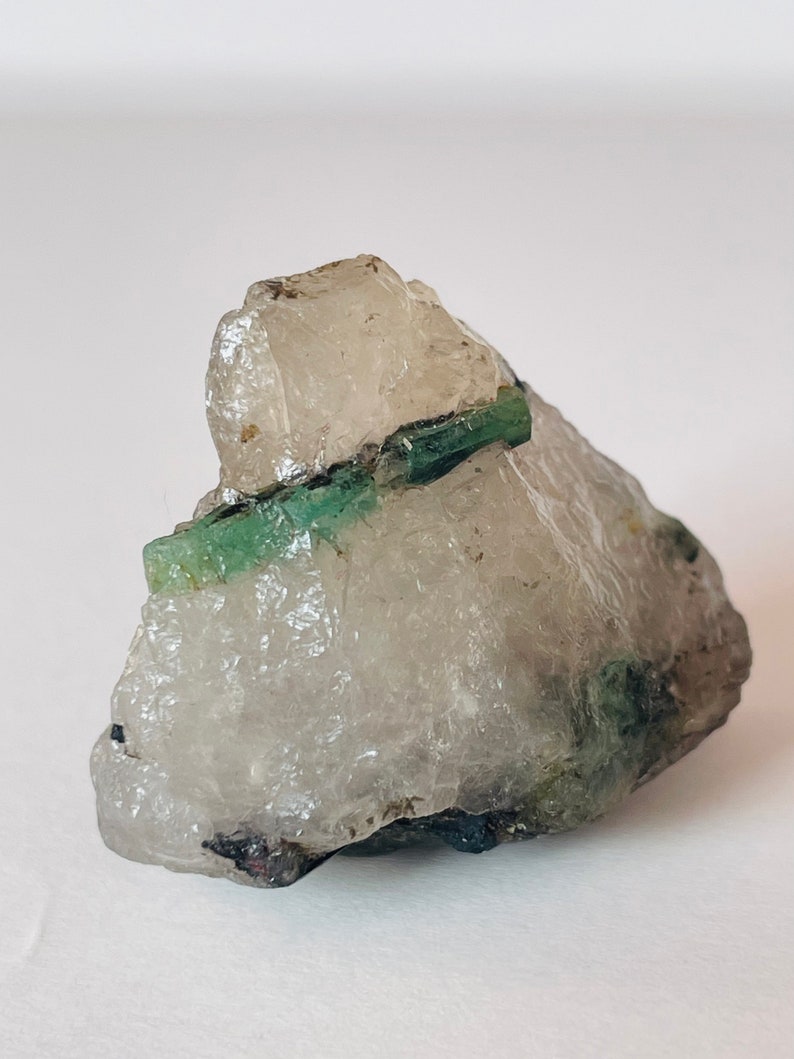 Unique Natural Emerald Crystal Raw, Emerald Specimen, Emerald Rough ...